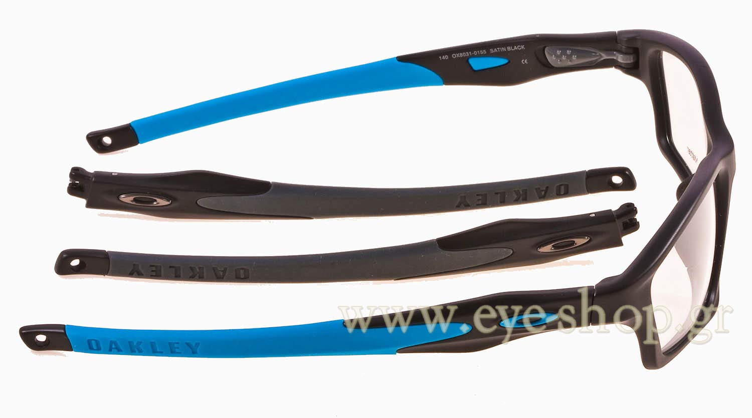 Oakley Crosslink Sweep 8031 01 Satin Black | Ανδρικά Σκελετός Οράσεως ...