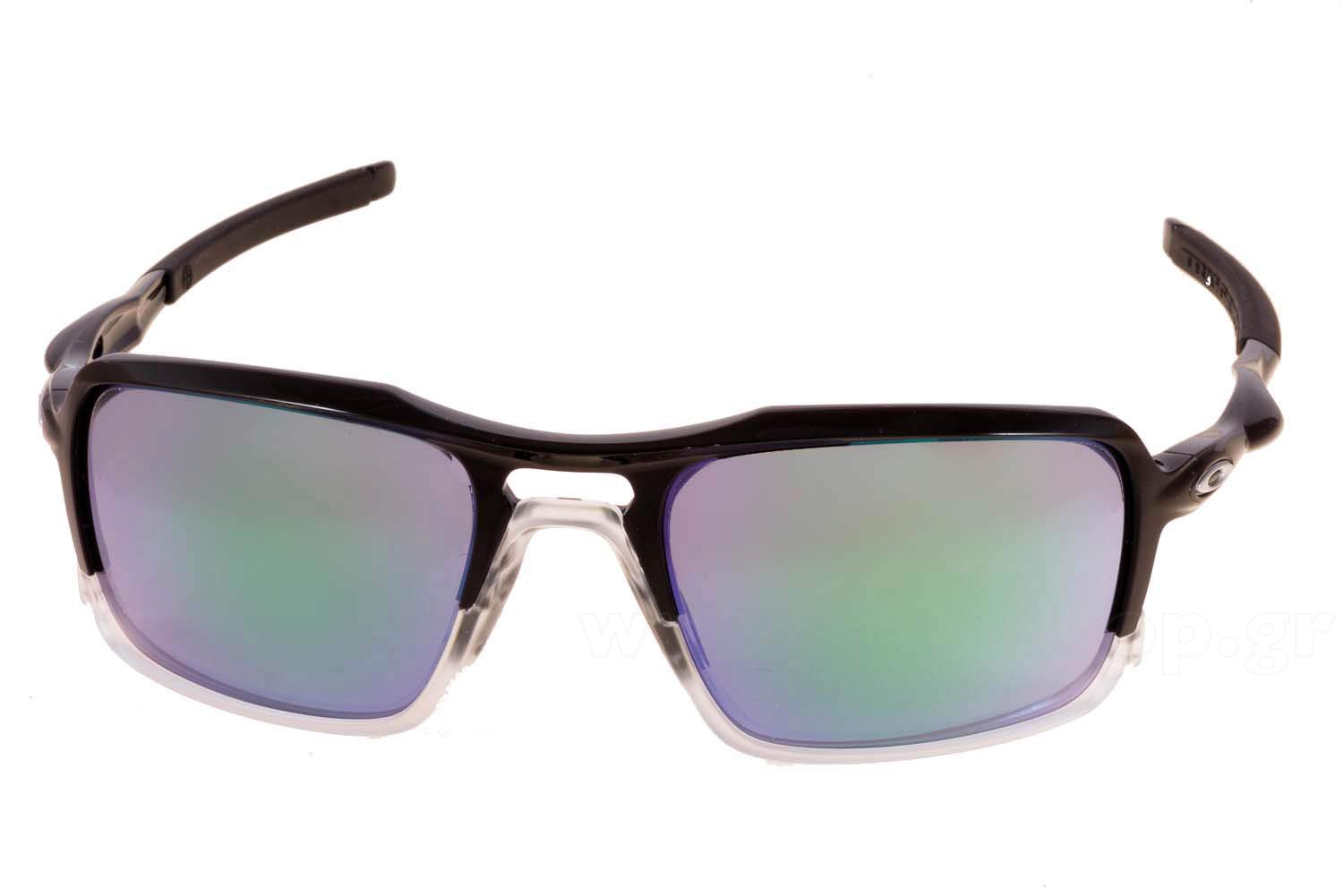 Oakley Triggerman 9266 02 Polished Black Jade Iridium | Sport Γυαλιά Ηλίου Oakley Sunglasses 2018